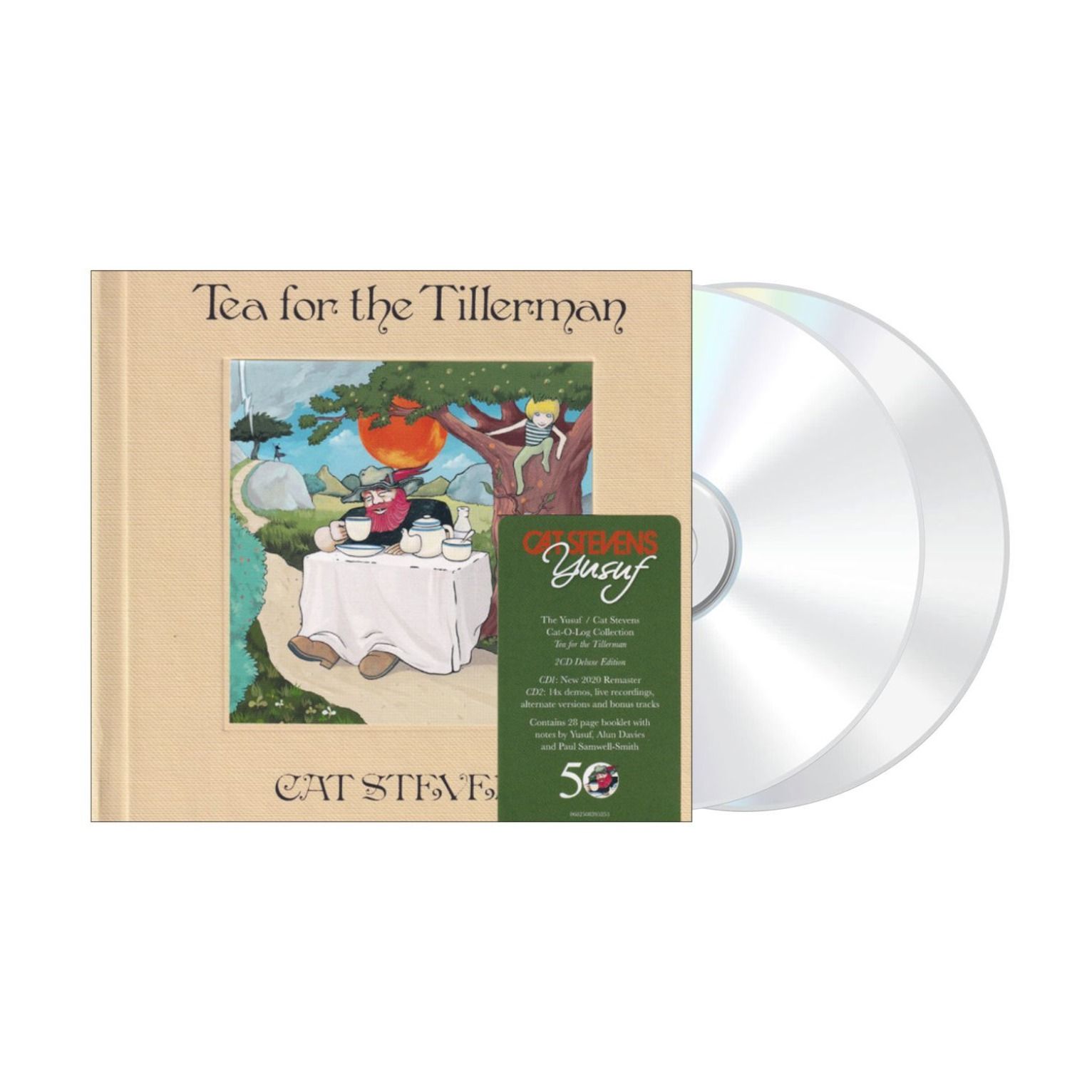 Музыка CD Cat Stevens - Tea For The Tillerman, 2 x CD, Compilation, Stereo