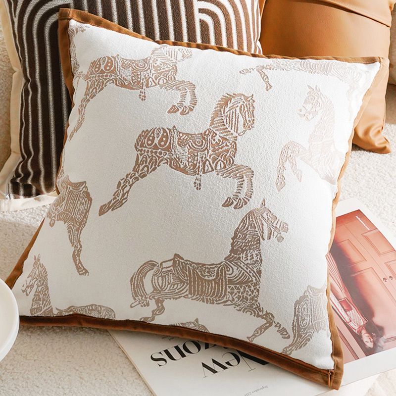 Hermes Наволочка декоративная 45x45 см 1 шт черный матовый