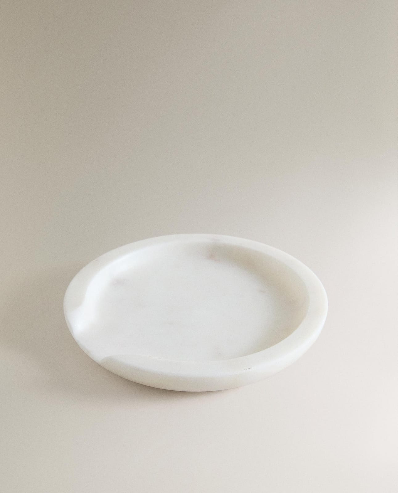 Подставка под горячее ZARA HOME мраморная подставка под ложку, белый, 2 x 13 x 13 см 5288/326/255-99