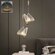 Люстра Butterfly, LED, 8 Вт, 2 лампы, 130x140x130 мм, цвет прозрачный/медь