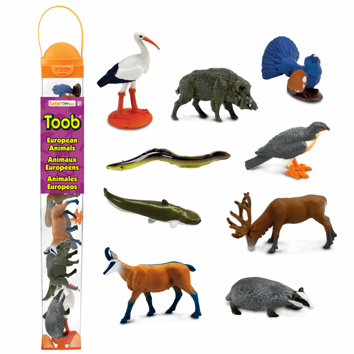 Набор фигурок Safari Ltd European Animal Figures Toob