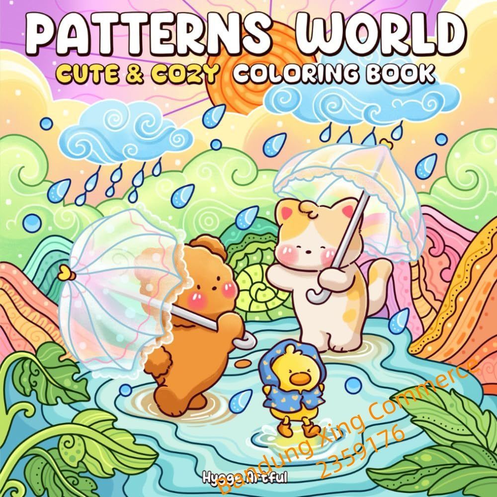 Раскраска антистресс для взрослых и подростков Coco Wyo -PATTERNS WORLD 128