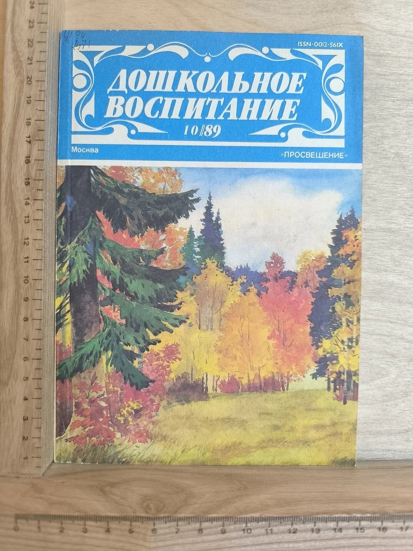 Дошкольное воспитание 10/89