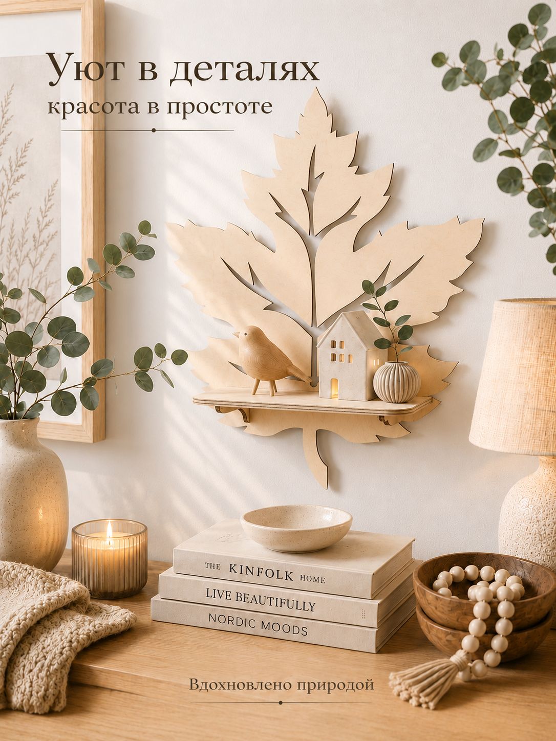 Полочка настенная, декоративная, заготовка