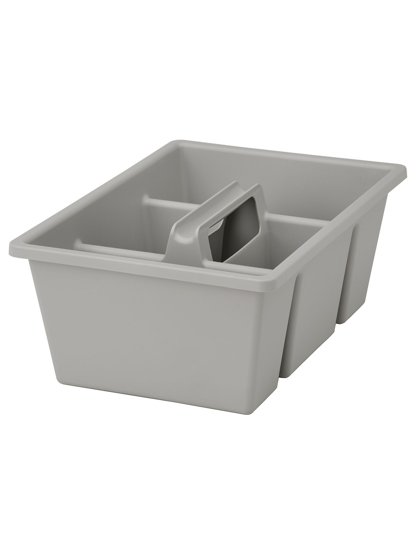 IKEA FANGGRODA органайзер с отделениями, светло-серый, 35x24x14 см