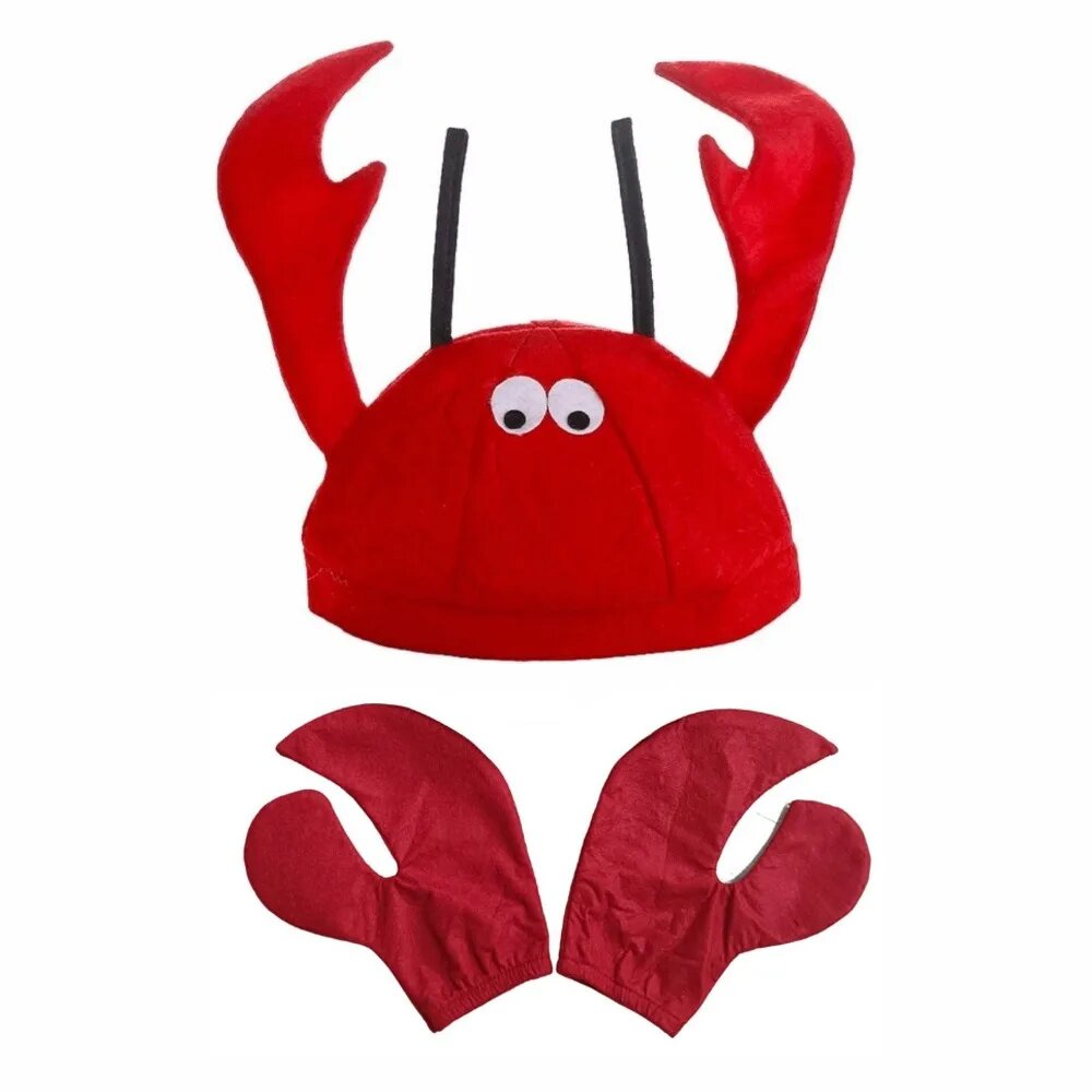 Костюм краба-лягушки красный/зеленый Lobster