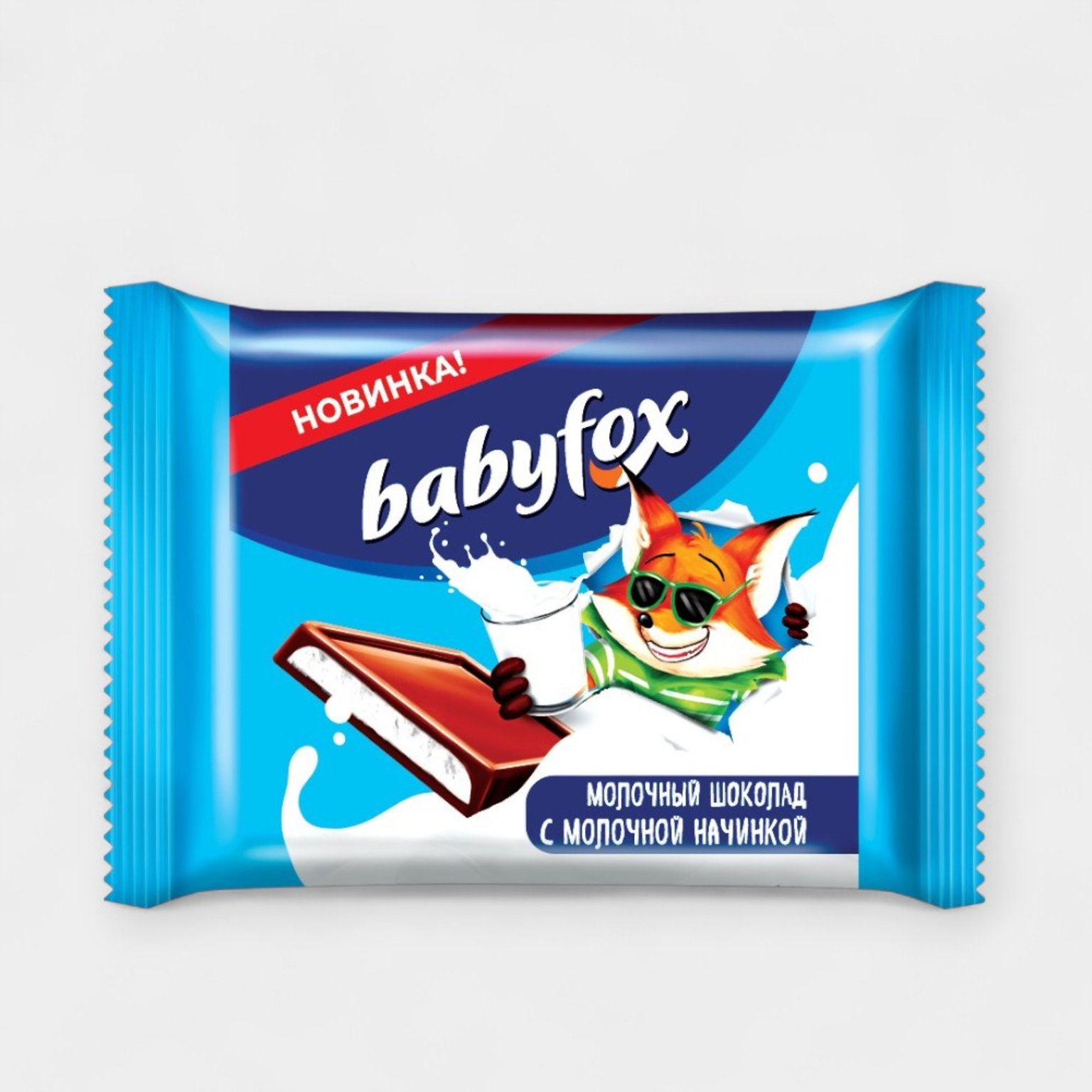 BabyFox, молочный шоколад, 12 г