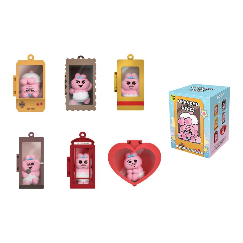 Фигурки-сюрпризы TOP TOY Bunny Miniature World Collection