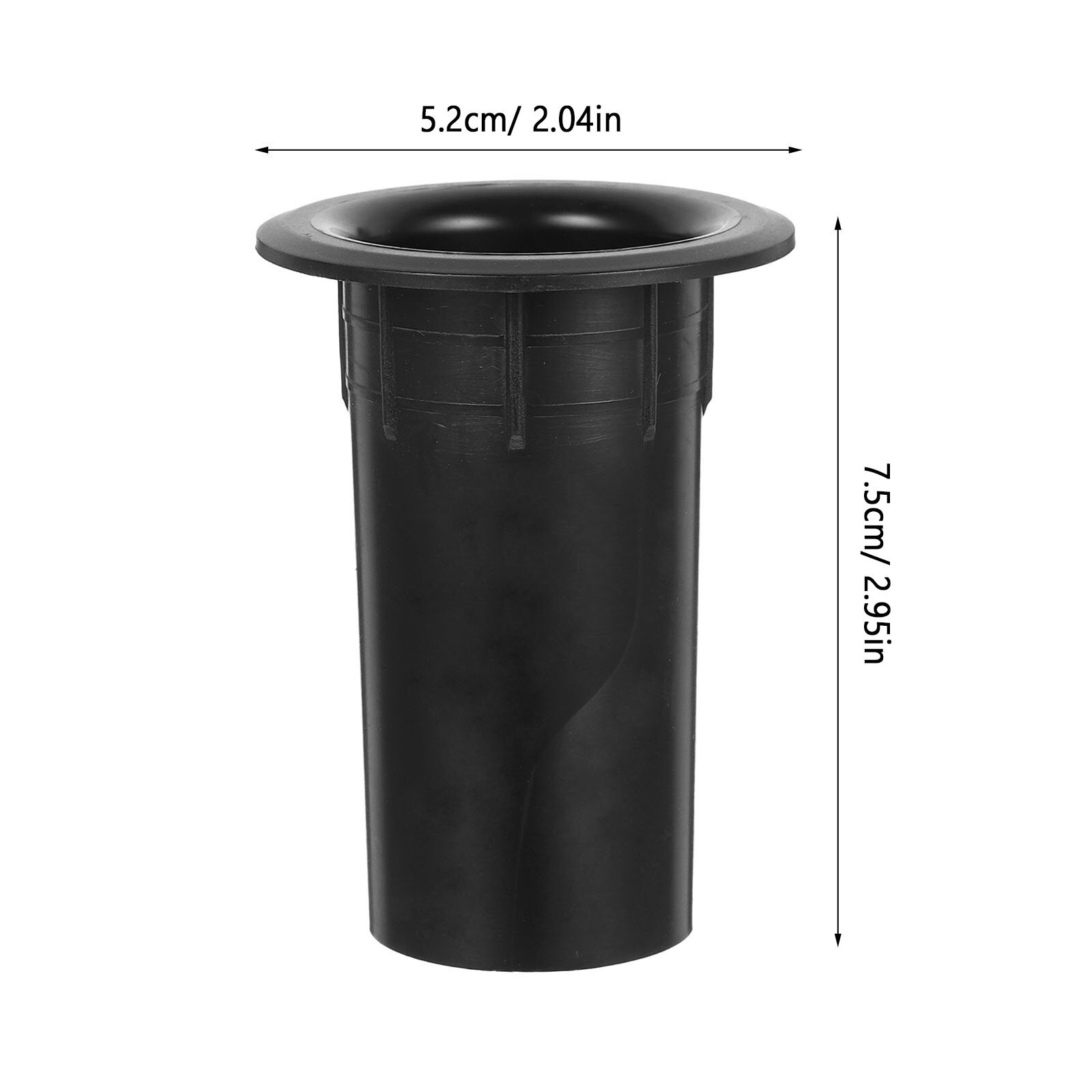 12 Штук Пластиковая Трубка Для Громкоговорителя Woofer Box Порта Корпуса 8X6Cm