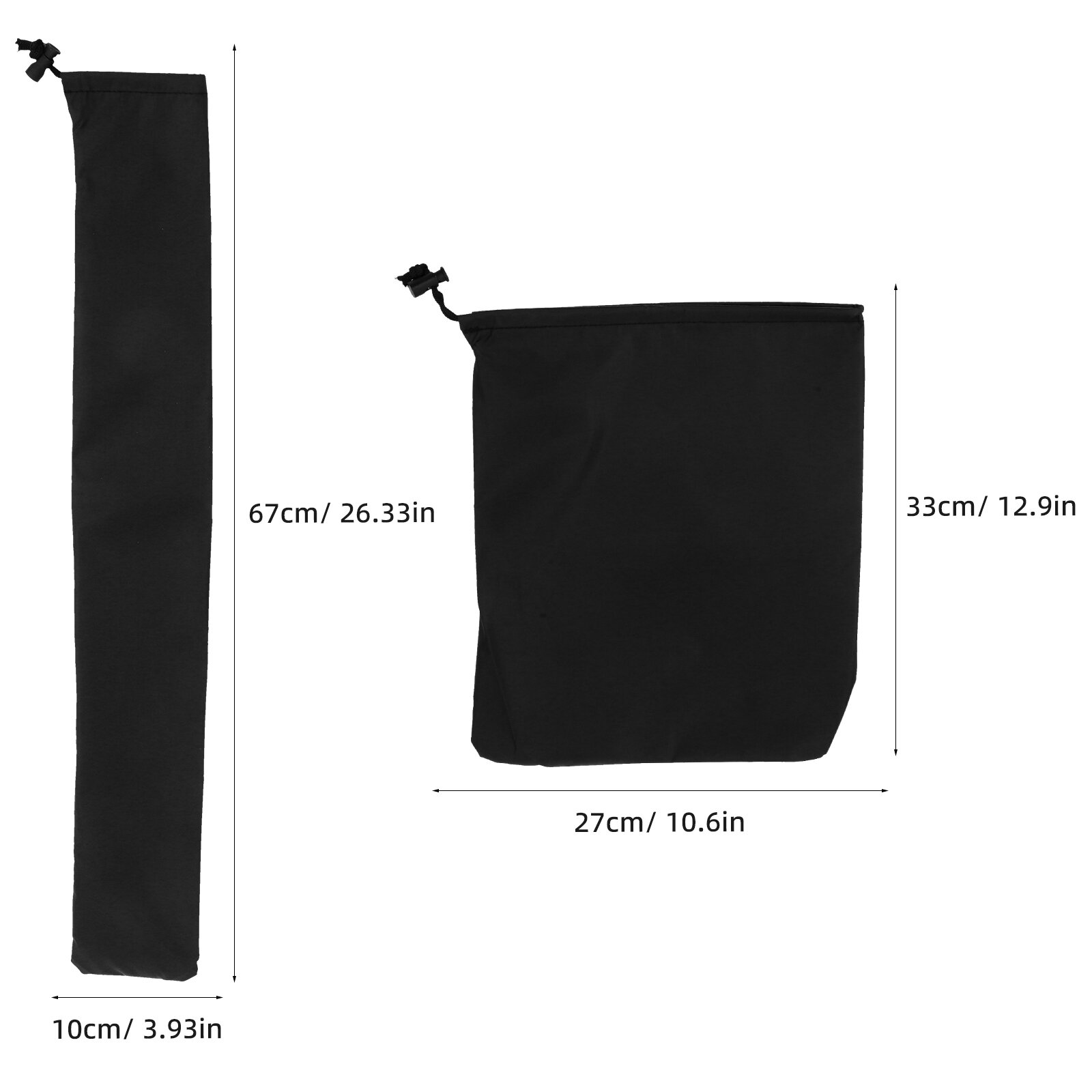 Набор Чехлов Для Дворников И Зеркал Авто Защита От Снега 67X10X0 1 Cm Black