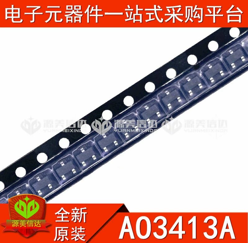 10pcs/ ao3430 3430 sot23-3 n mos