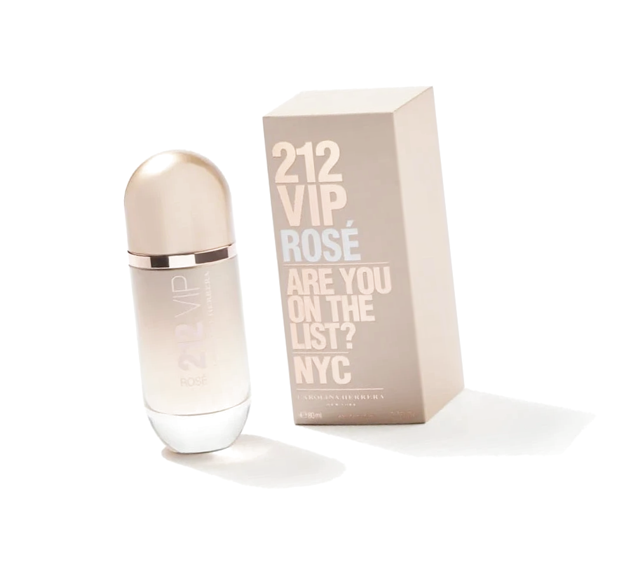 Женская парфюмерная вода 212 Vip Rose Carolina Herrera 80 мл / Каролина Эррера Вип Розе