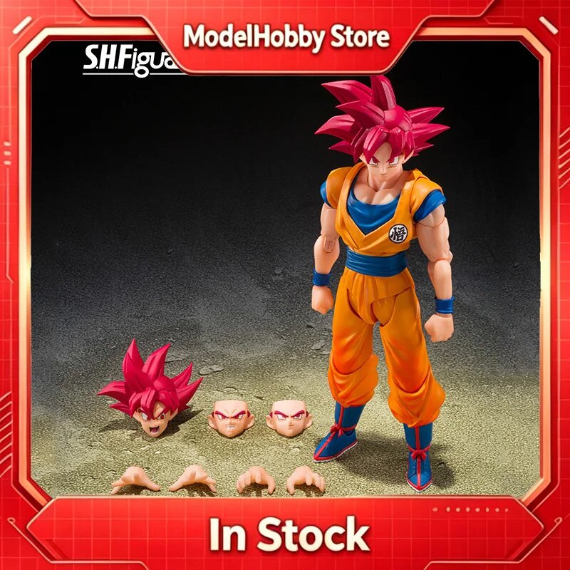 Фигурка Bandai S.H.Figuarts Dragon Ball Super Super Saiyan God Goku God Aura Version