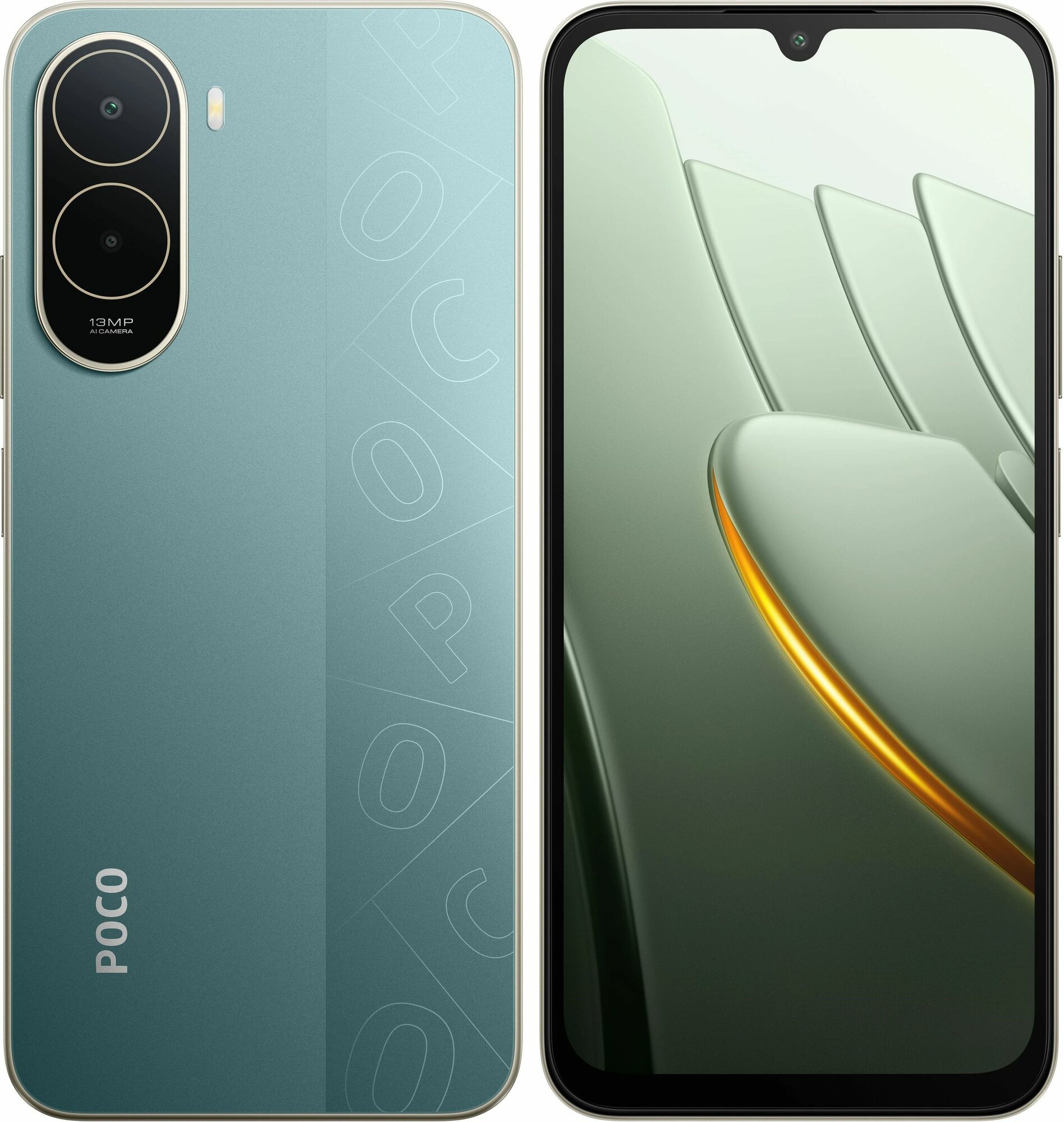 Смартфон Poco C81 Pro 4/256 ГБ, зеленый