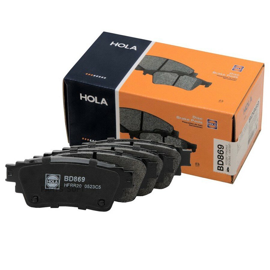 Тормозные колодки дисковые HOLA BD869