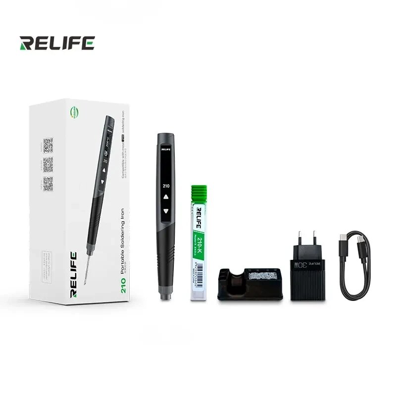 RELIFE 210 паяльник портативный, EU PLUG