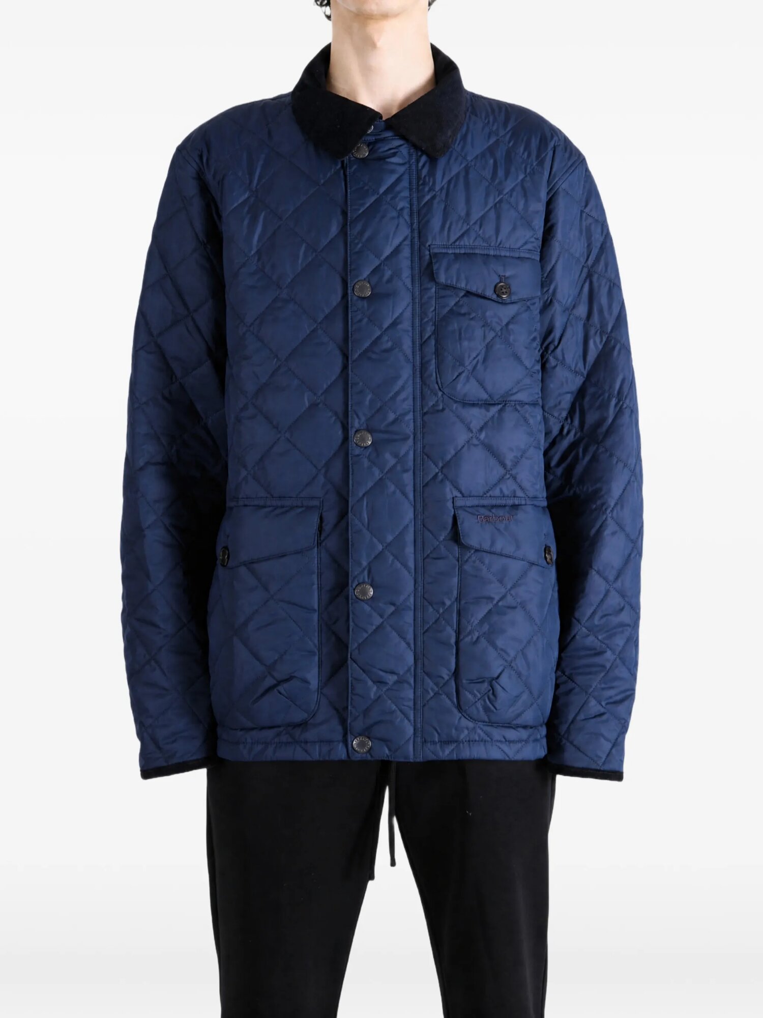 Куртка Hornby quilted corduroy-collar jacket