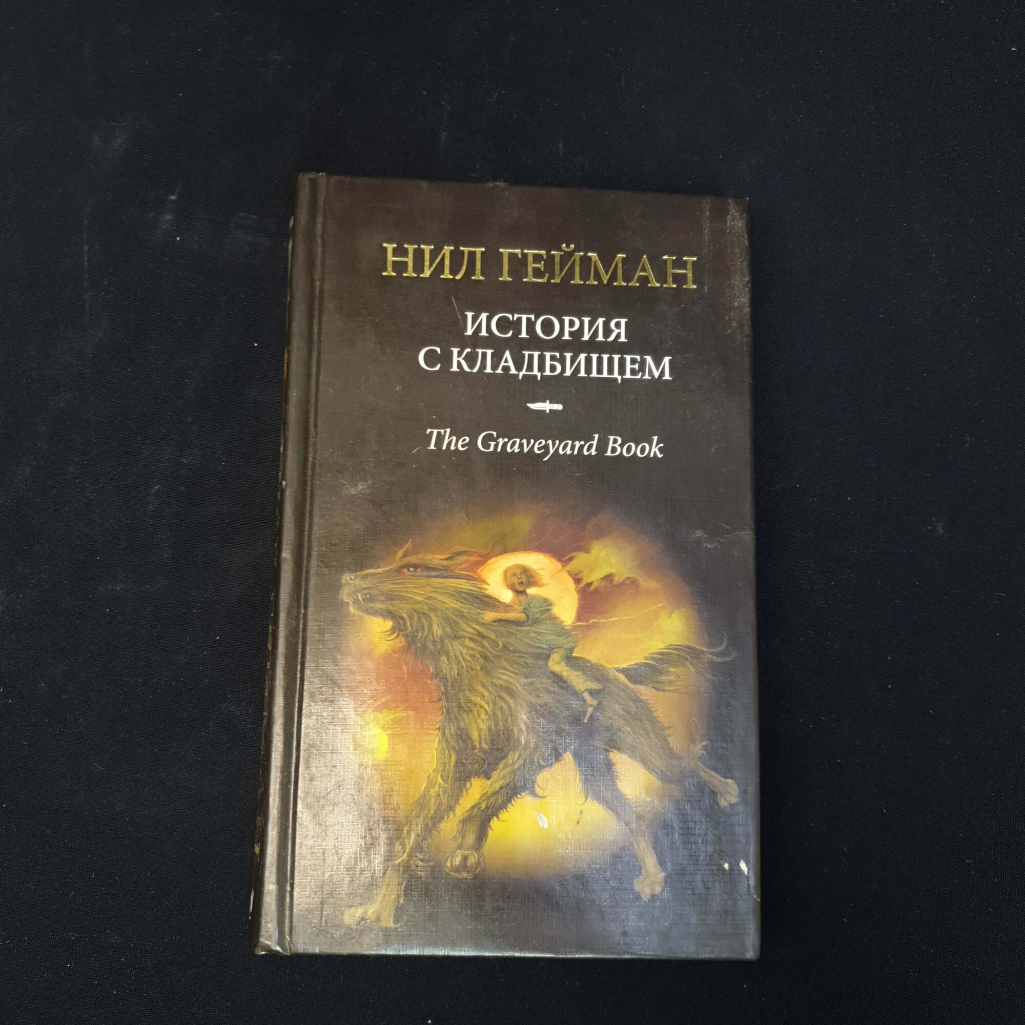 История с кладбищем. Книга, роман для детей и взрослых в твердом переплете