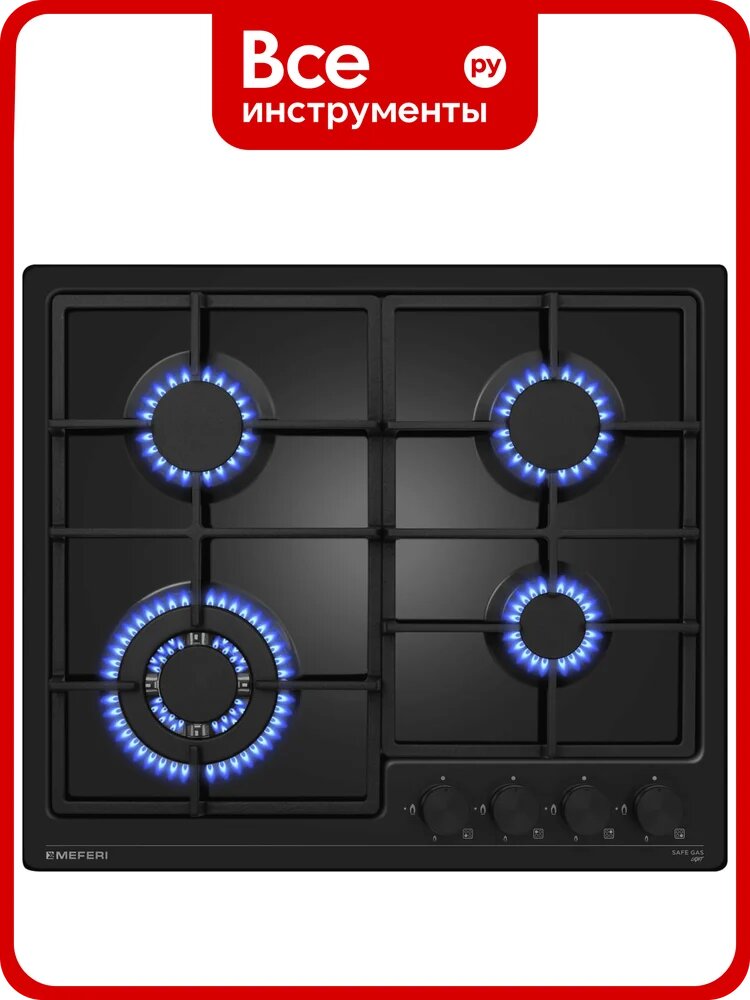Варочная панель газовая MEFERI MGH604BK LIGHT МФ-00002076