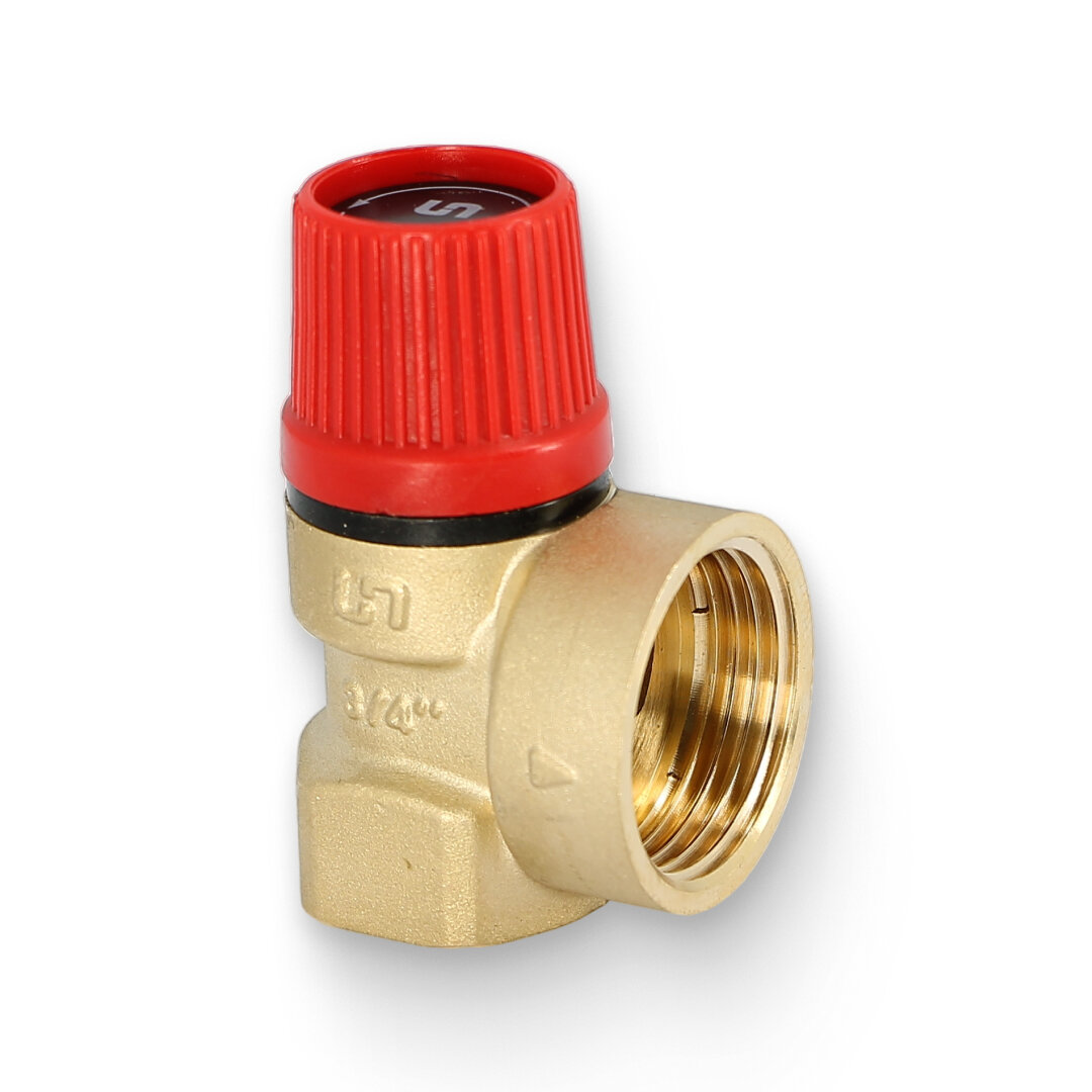 Клапан предохранительный ВР 3/4" х 1", 3 бар UNI-FITT, латунь (240G3034)