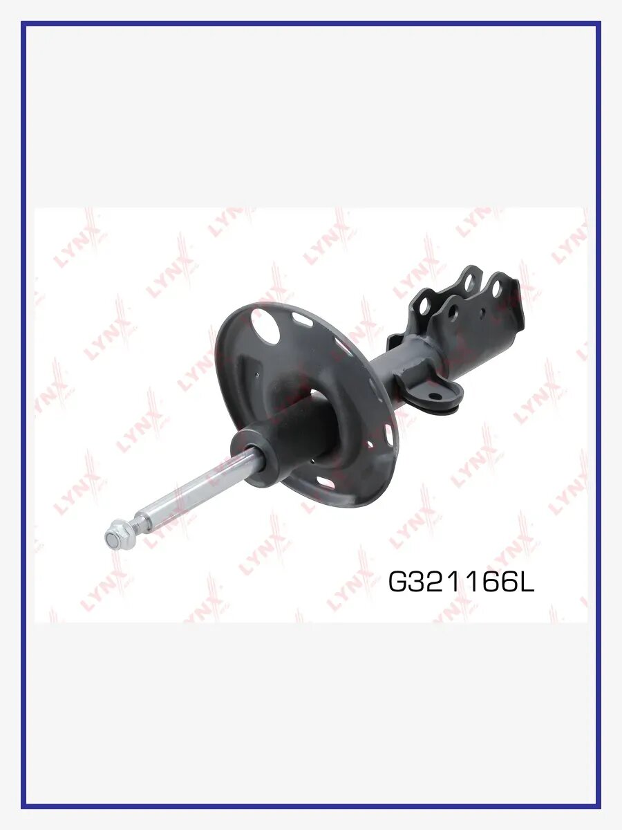 Стойка амортизаторная, с газовым подпором, слева, передняя, арт. G321166L