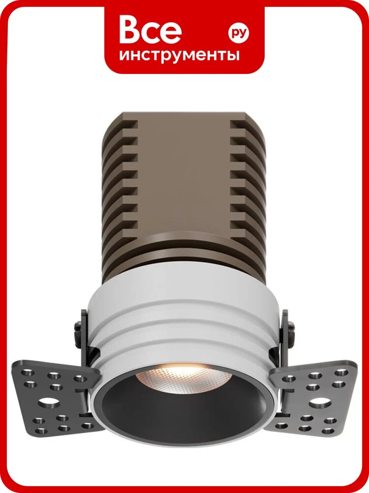 Встраиваемый светильник MAYTONI Technical DL059-7W3K-TRS-B