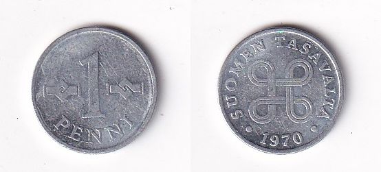 Тасмания 1 пенни 1970 год