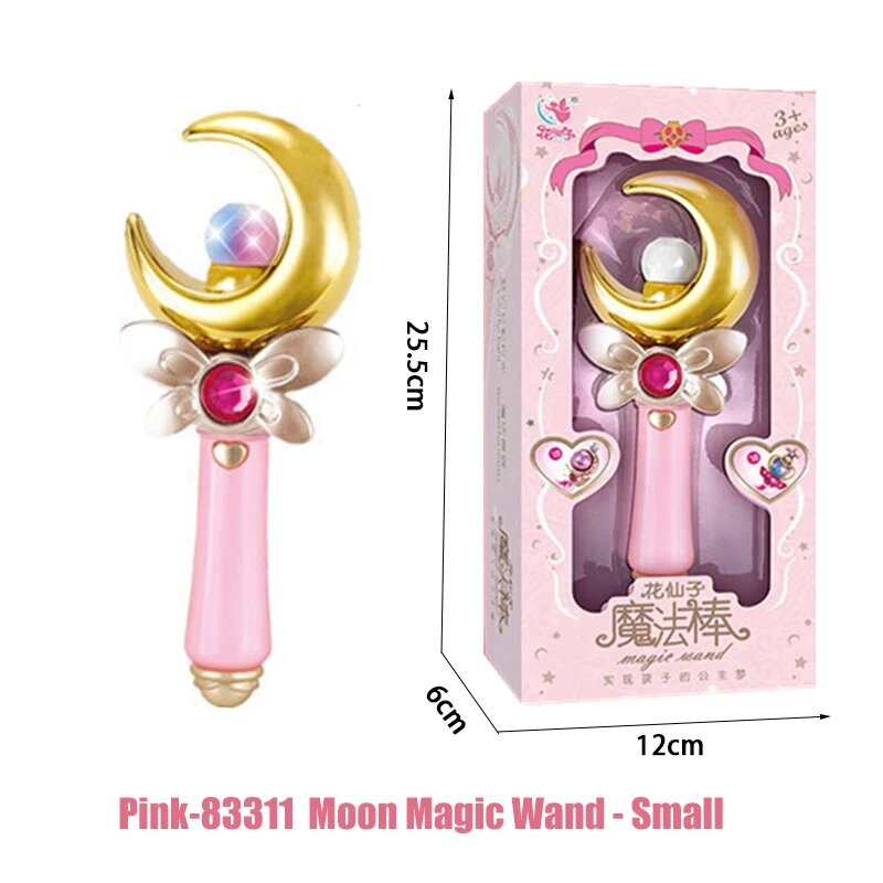 Музыкальная палочка феи MSFTOYS розового цвета 83311-Pink
