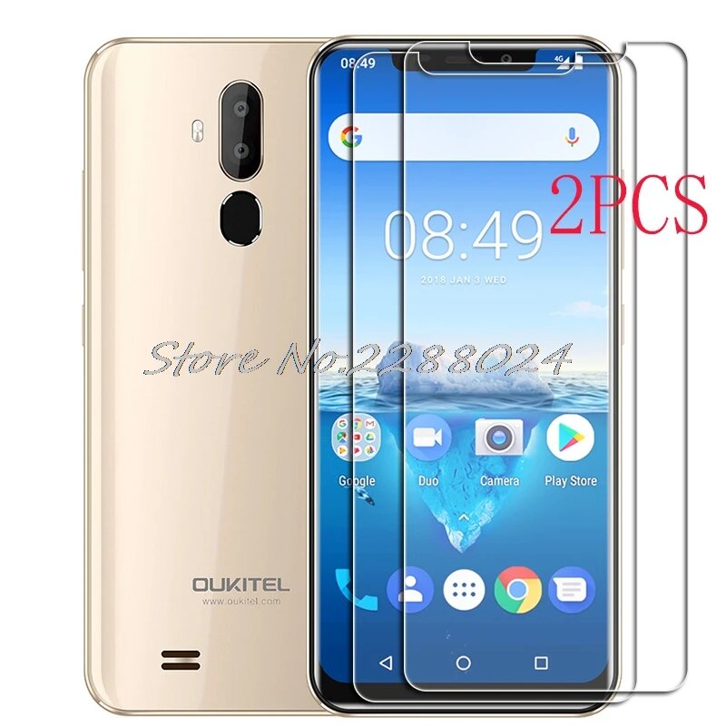Защитная пленка для Oukitel C12 Plus, закаленное стекло