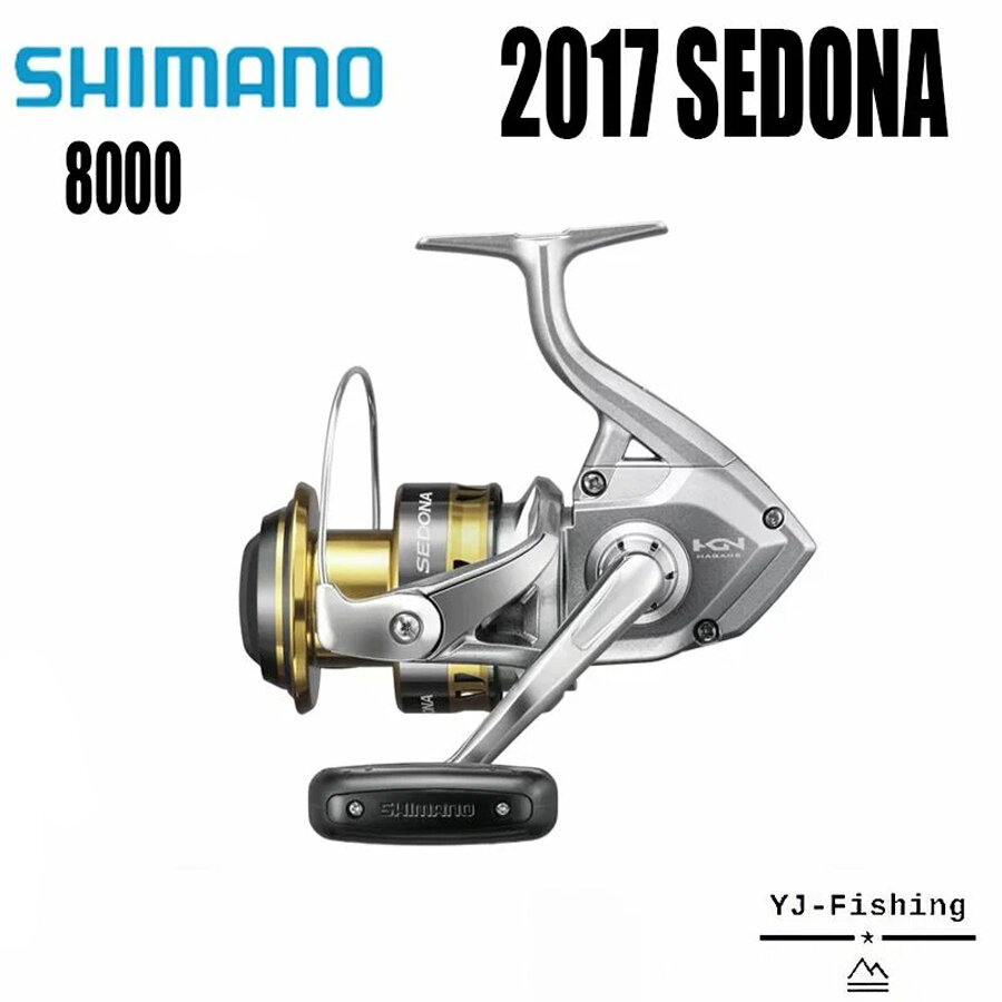 SHIMANO 2017 SEDONA 8000 Спиннинговое катушка Подходит для Морская и пресной, Малайзия