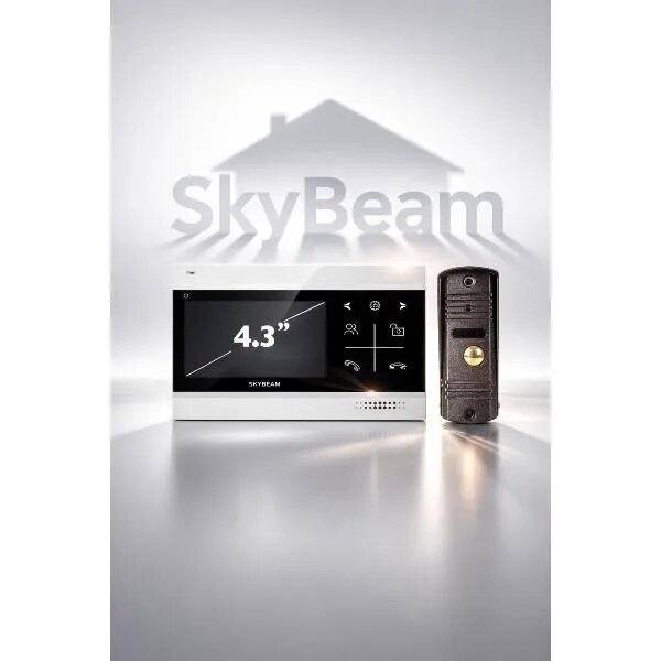 Видеодомофон SkyBeam 94403FA&94201-600TVLBL