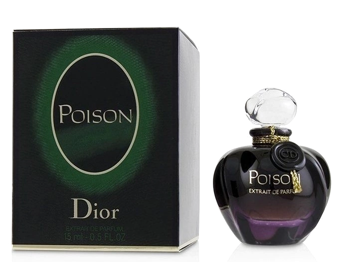 Парфюм Christian Dior Poison Extrait женский 15 мл - Кристиан Диор Пуазон Де парфюм