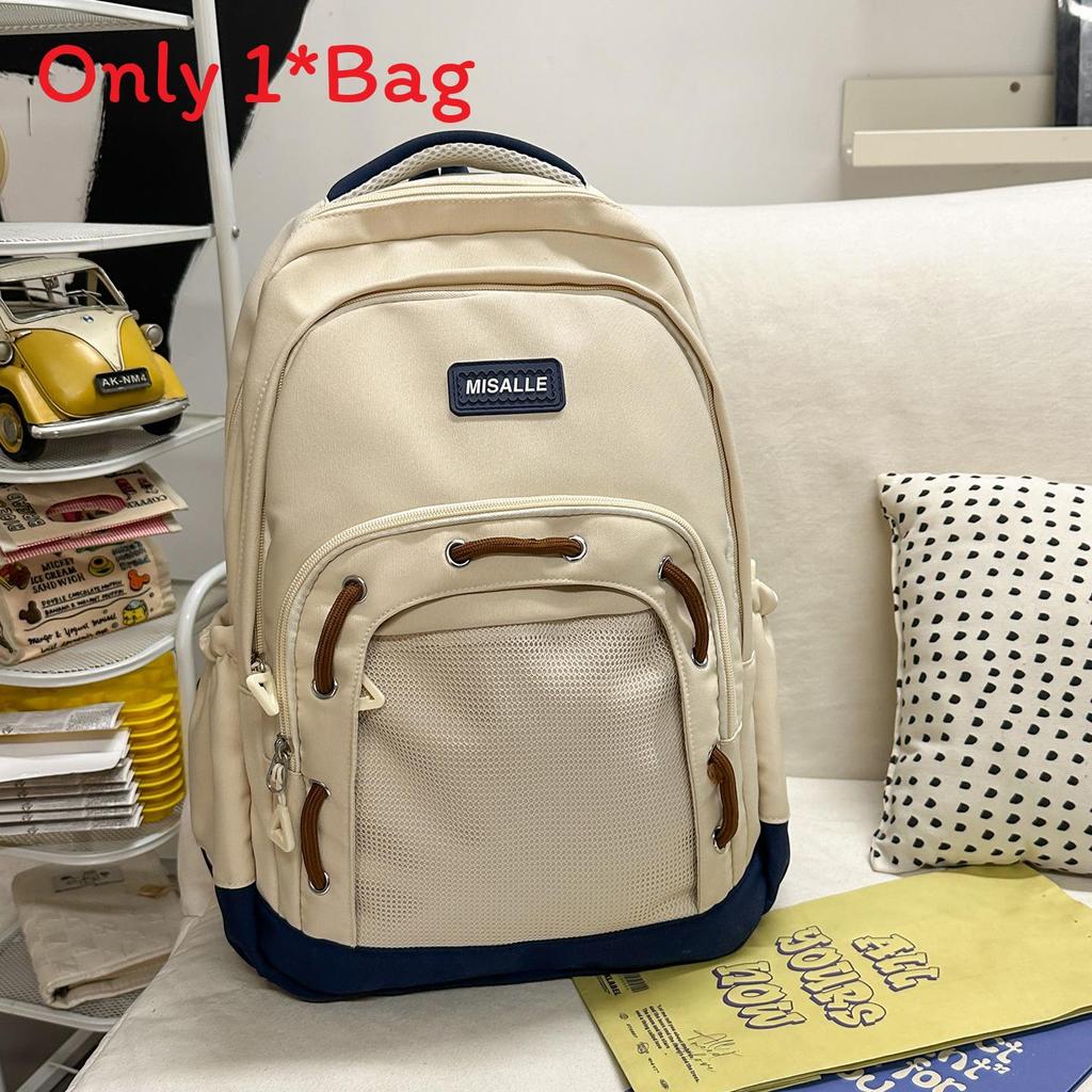 Рюкзак для студентов с мягким ощущением бренд unknown модель student backpack с внутренним карманом из износостойкого материала для