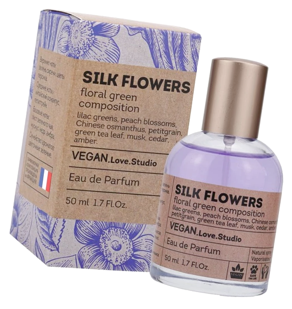 Женская парфюмерная вода Дельта парфюм Веган Лав Флауэрс 50 мл - Delta Parfum Studio Silk