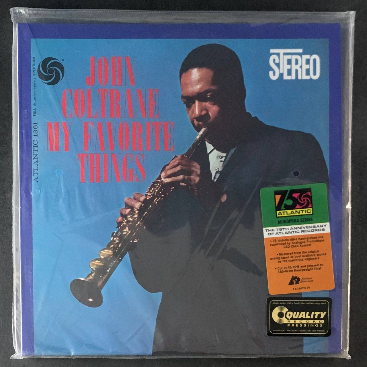 John Coltrane - My Favorite Things (Analogue Productions, 45 RPM, Limited Edition, Numbered) (виниловая пластинка, 2LP)