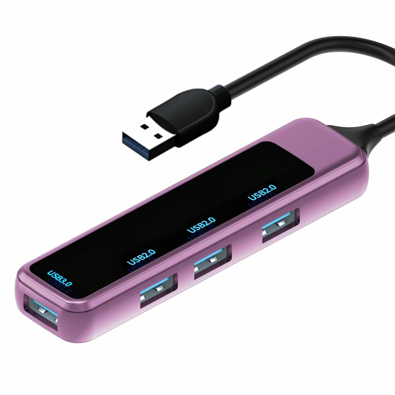 Многопортовый USB-хаб TYPE-C/USB3.0 с разъемом для карт SD/TF для компьютера и мобильного телефона, док-станция для чтения жестких дисков.