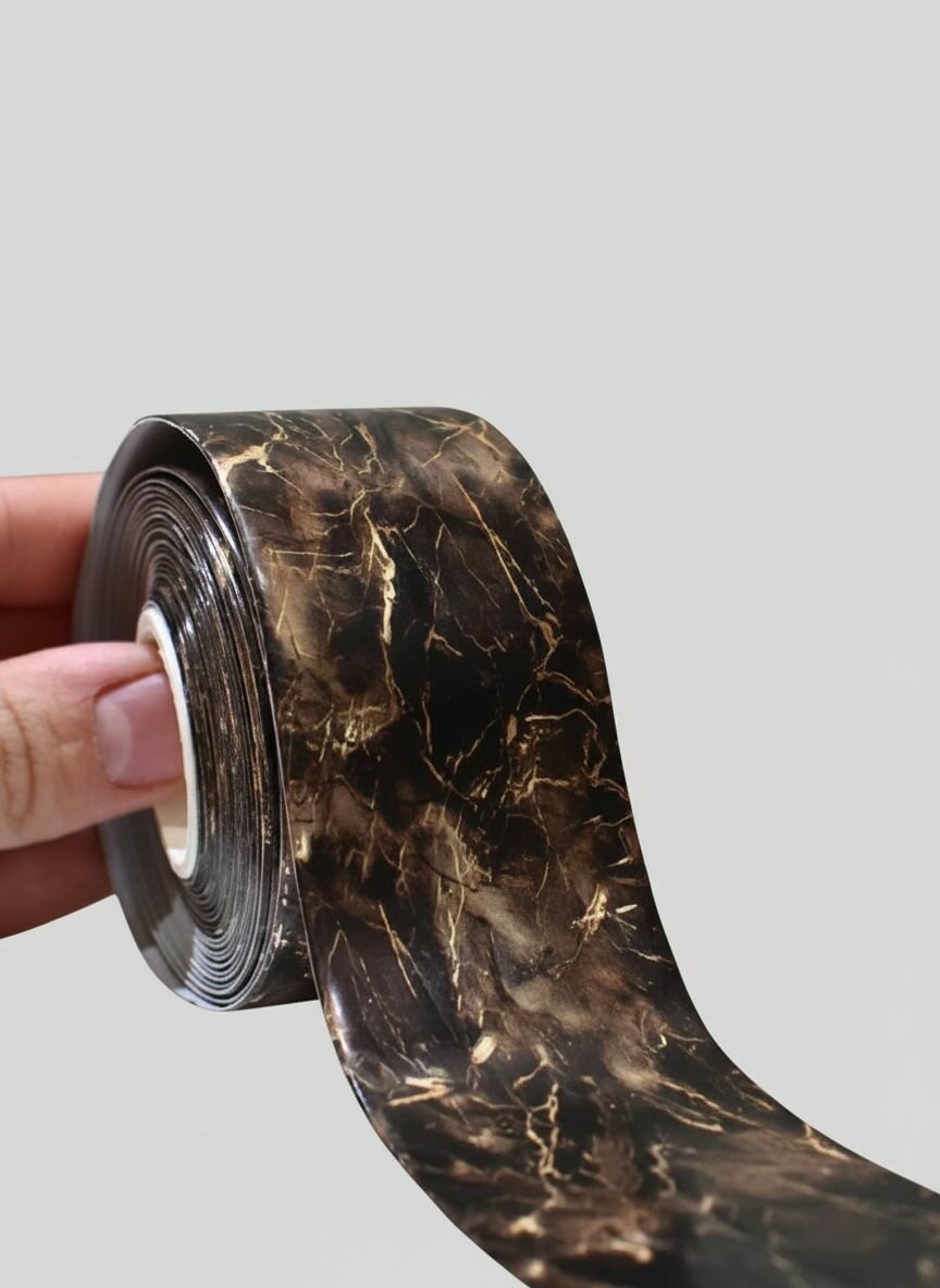 Бордюрная лента cамоклеящаяся для ванной плинтус SKICH FlexPower