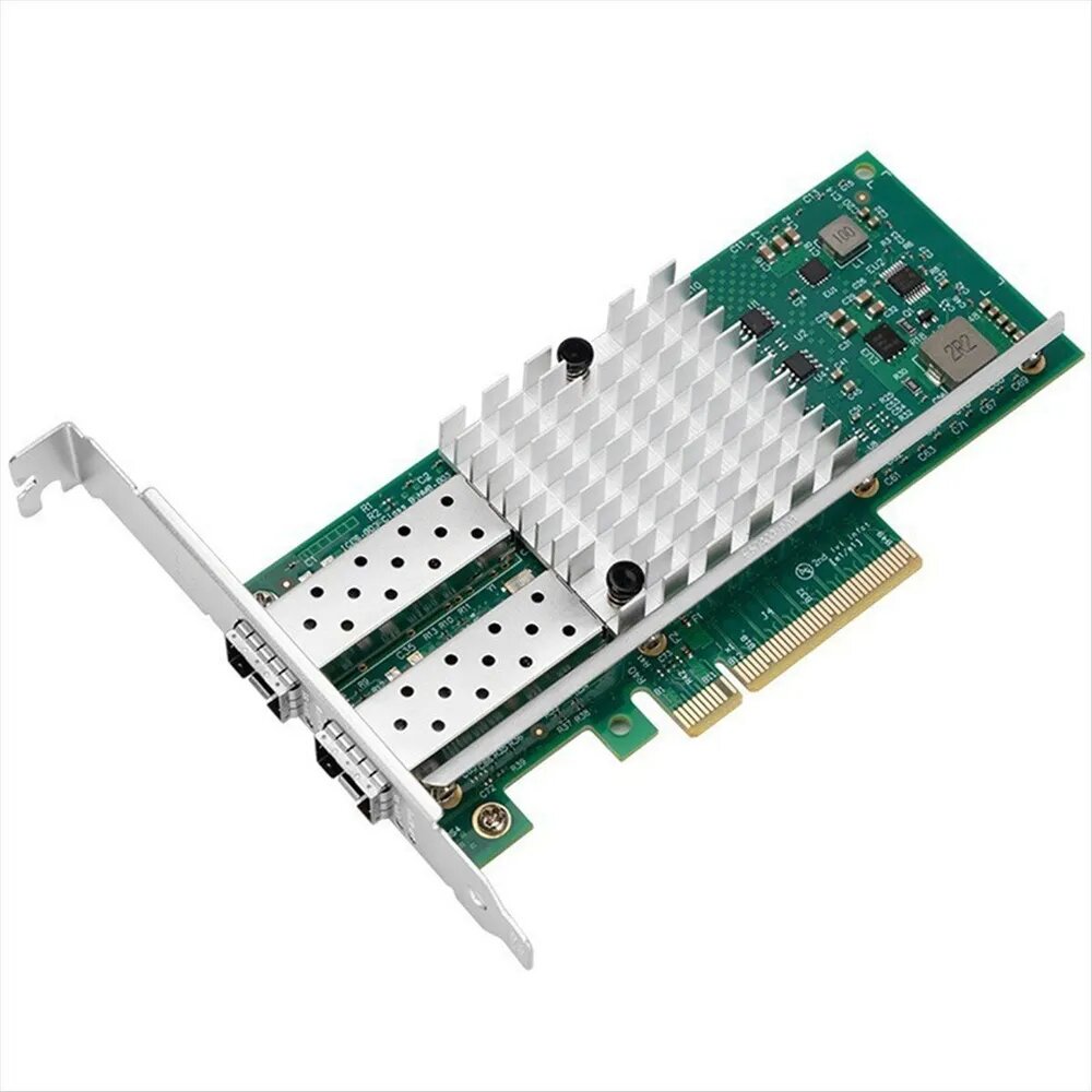 X520-DA1 10 Гбит SFP+ Двухпортовая Сетевая Карта PCI-E NIC