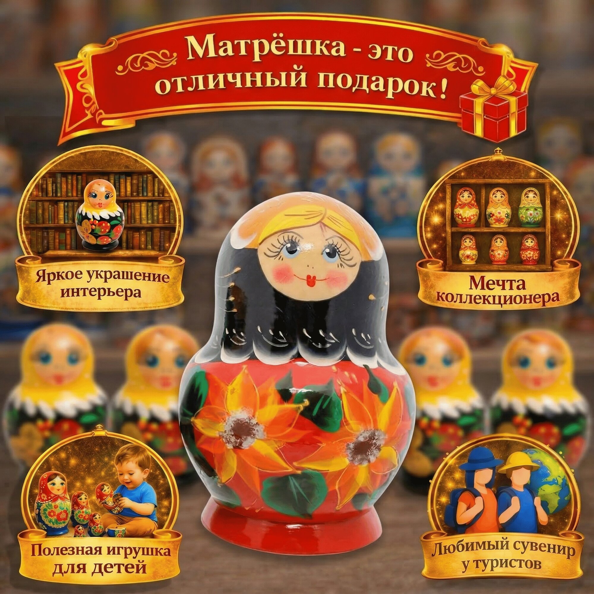 Матрешка Ольга Ивановна — фото 1