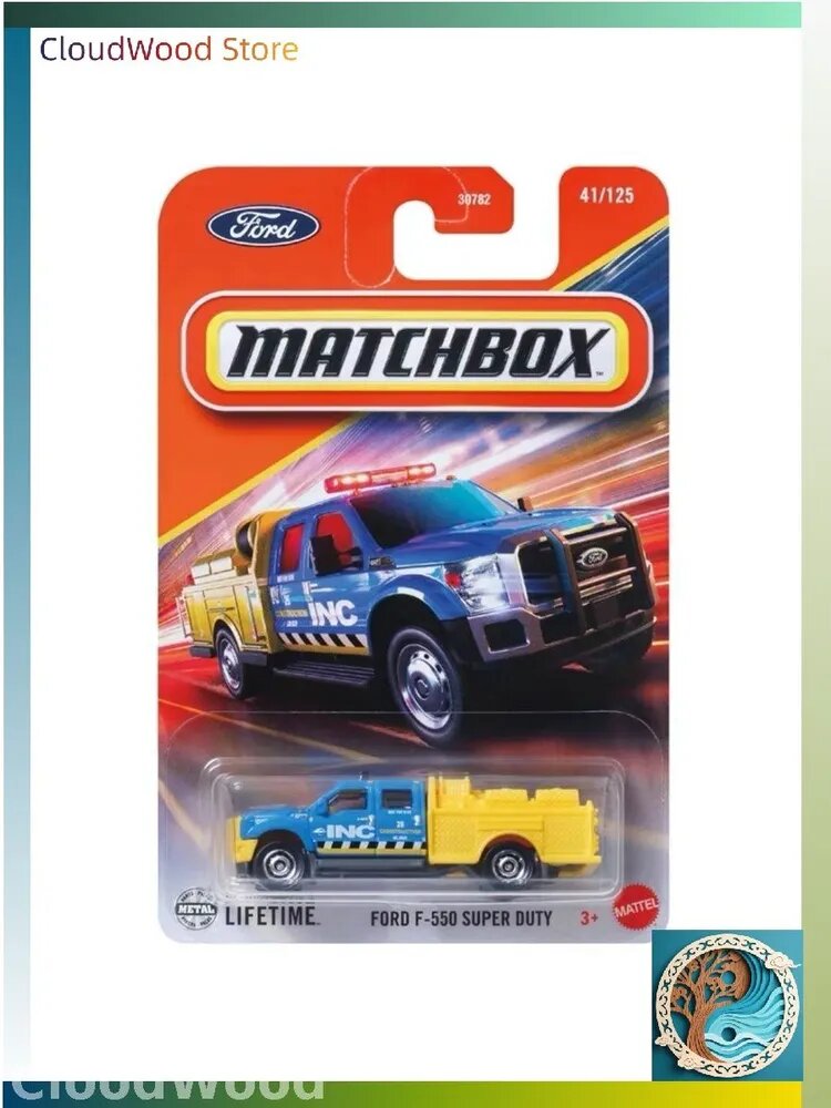 Matchbox Coast 2 Coast - Игрушечная машинка, масштаб 1/64, для детей 3-5 лет, металлическая модель — фото 1