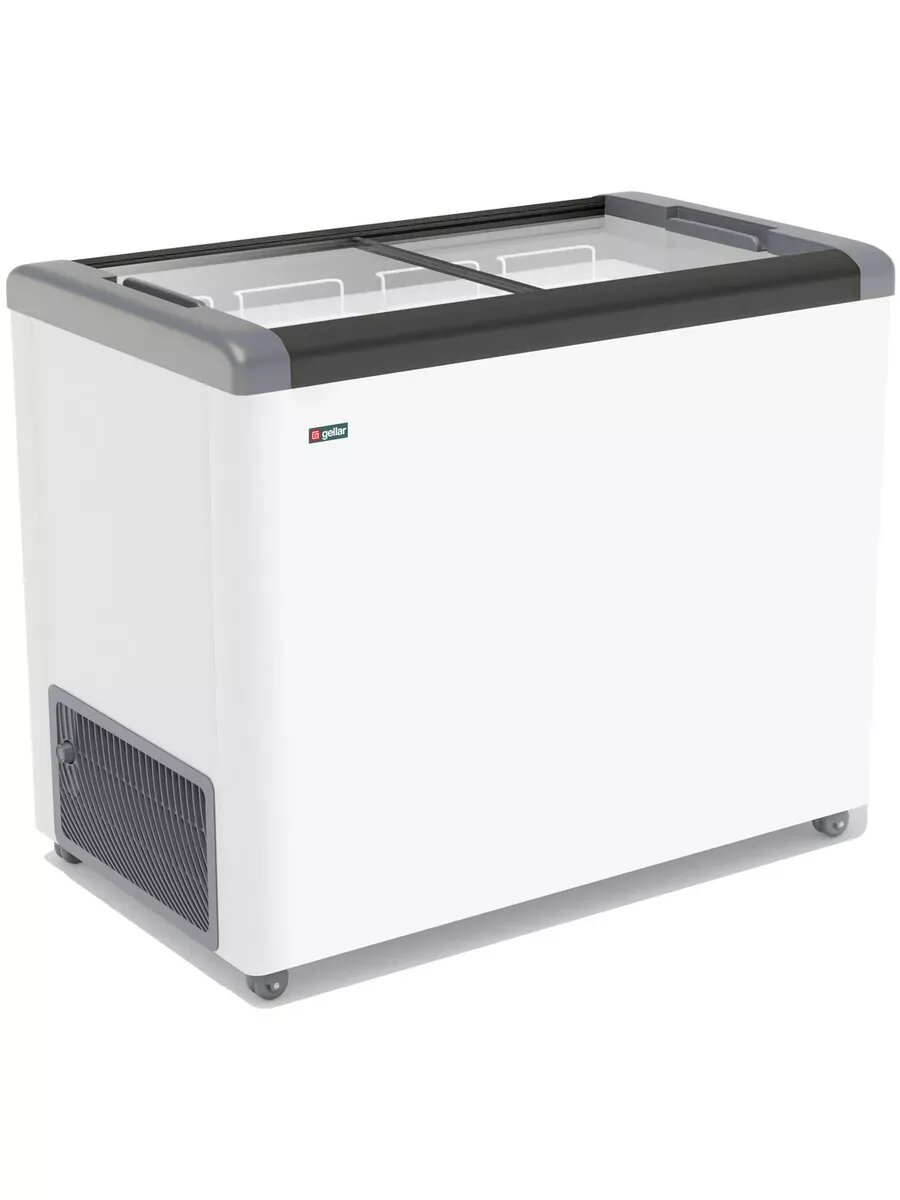 Морозильная ларь GELLAR FROSTOR FG 350 C серый, 350 л, 14 кг\сутки, А(308 кВт·ч/год)