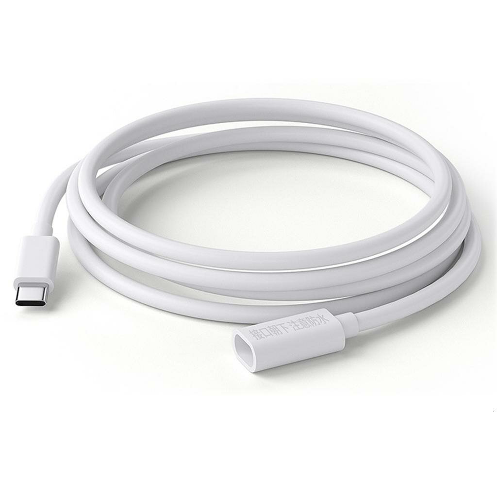 Кабель-удлинитель Type-C для питания камер видеонаблюдения и солнечных устройств, Белый - 3m