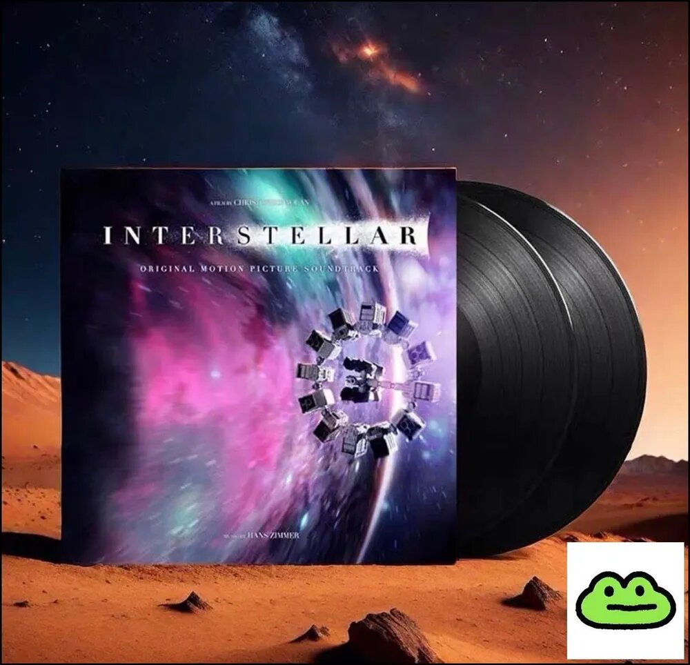 Hans Zimmer Interstellar Виниловая пластинка 2lp Саундтрек 2014