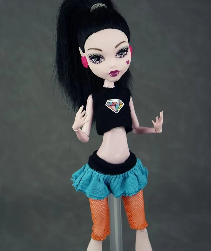 Комплект одежды Monster High, черный clothes set 0515