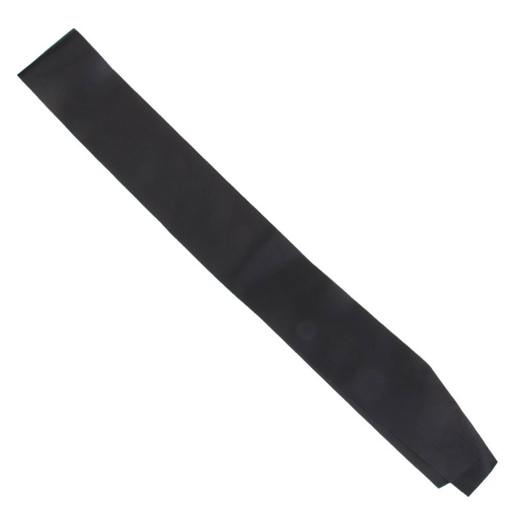 Durable Satin Sash For Birthday Baby Shower Hen Party DIY Black 79.00X9.50X0.05Cm