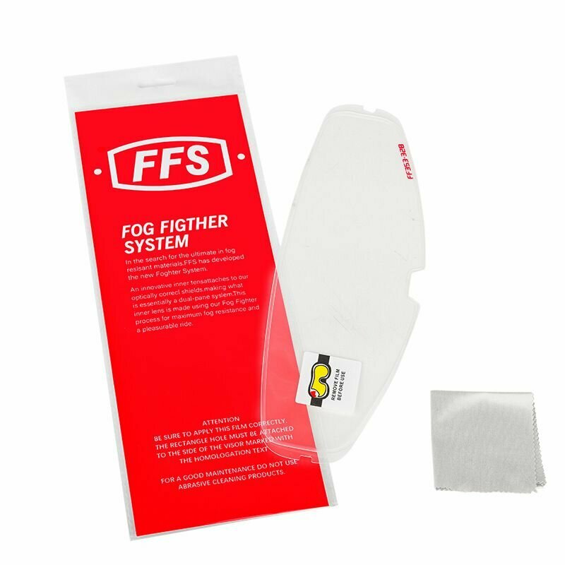 Пинлок на визор для шлемов LS2 (FF397, FF390, FF320, FF353, FF800) — сменная антифог-накладка 299×104 мм