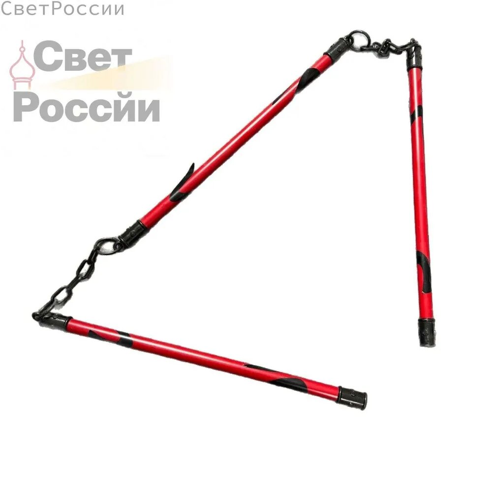 Заголовок: Трехсекционный посох Ююнь Ченен Маки из Атака титанов Косплей аксессуар для истинных поклонников (150 см)