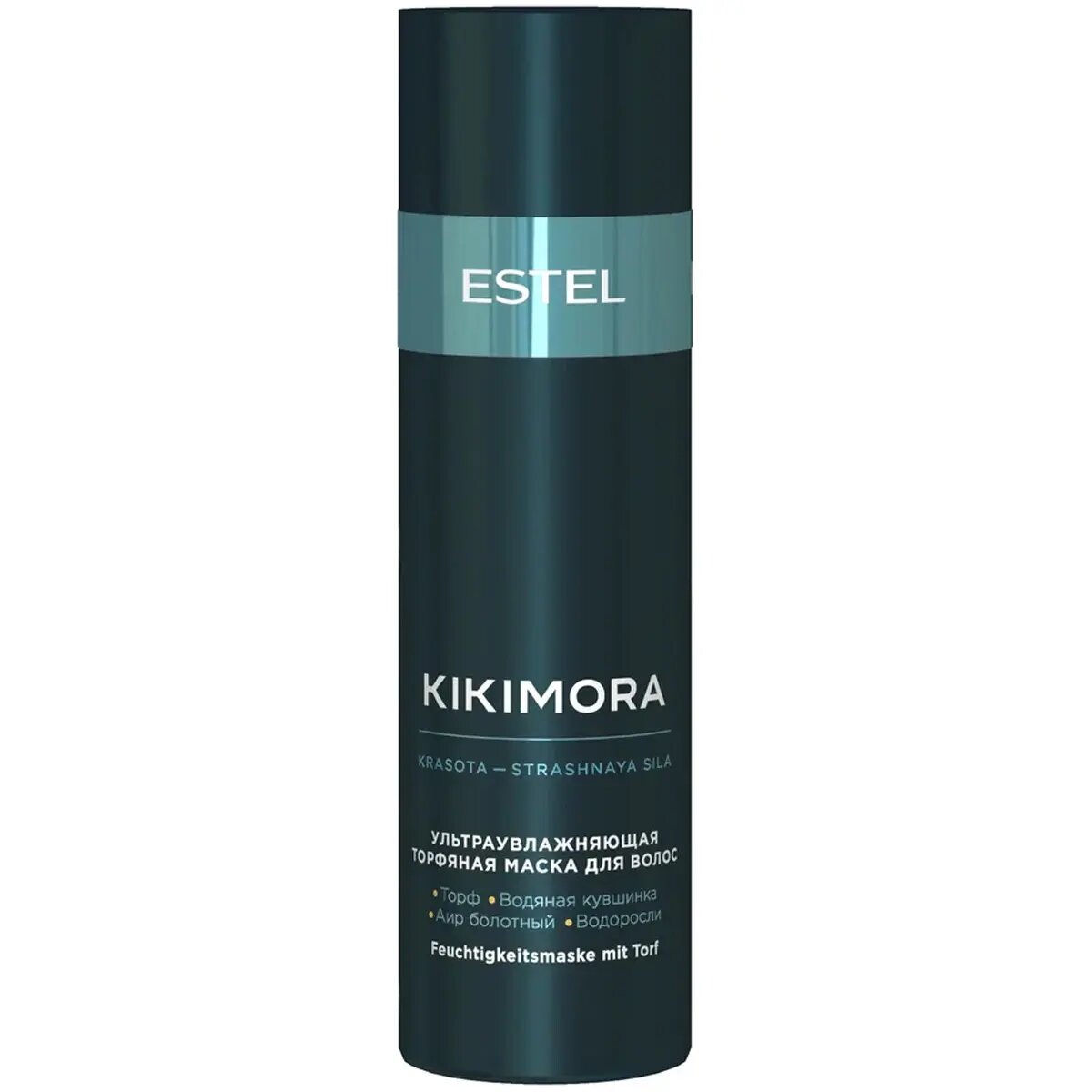 Ультраувлажняющая торфяная маска для волос KIKIMORA by ESTEL, 200 мл