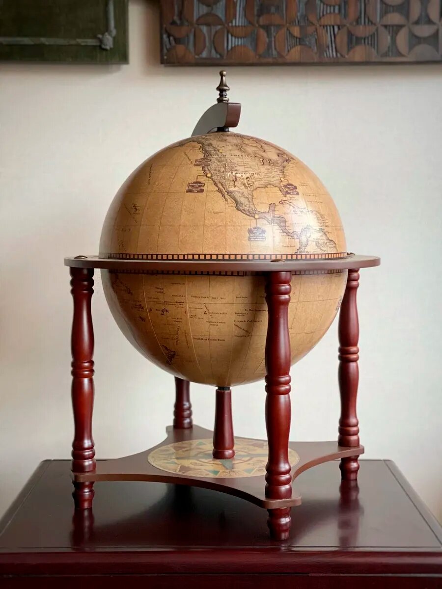 Глобус-бар напольный мини домашний