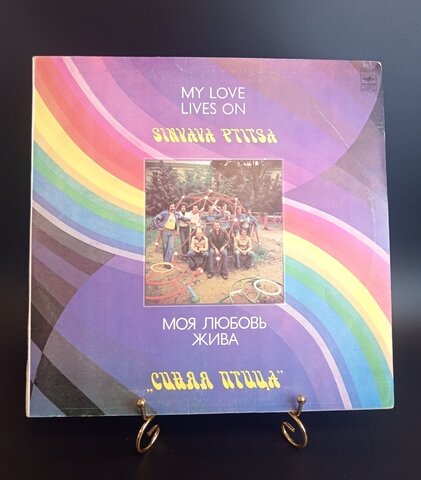 LP ВИА Синяя птица - Моя любовь жива. Виниловая пластинка 12 дюймов , Мелодия СССР 1981 год